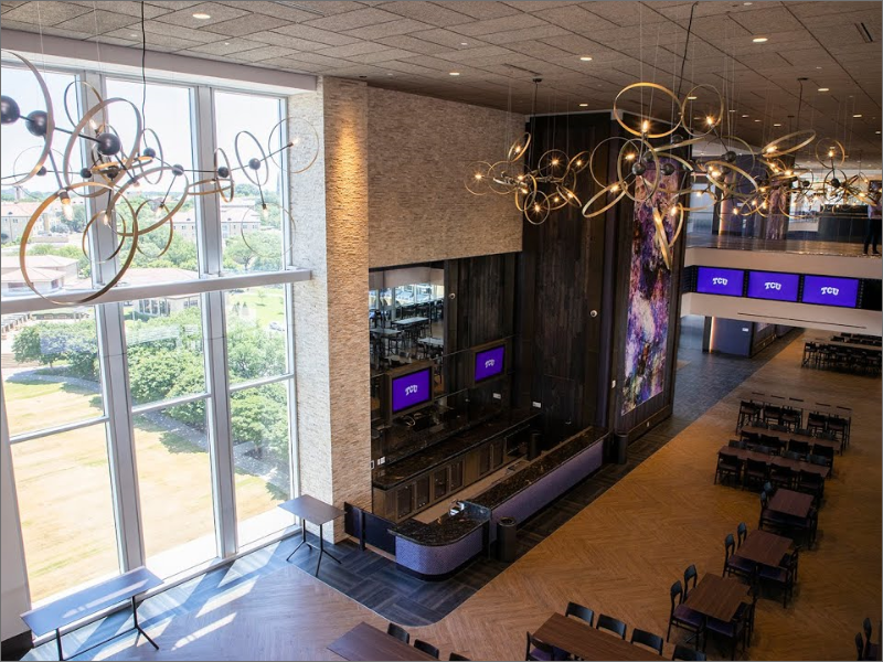 TCU - Amon G. Carter Stadium, Legends Club - Siteline Interior Carpentry