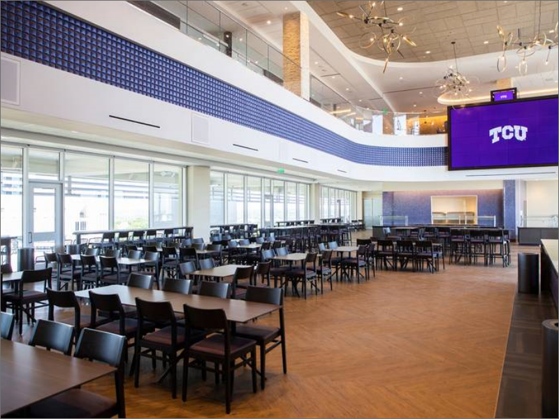TCU - Amon G. Carter Stadium, Legends Club - Siteline Interior Carpentry
